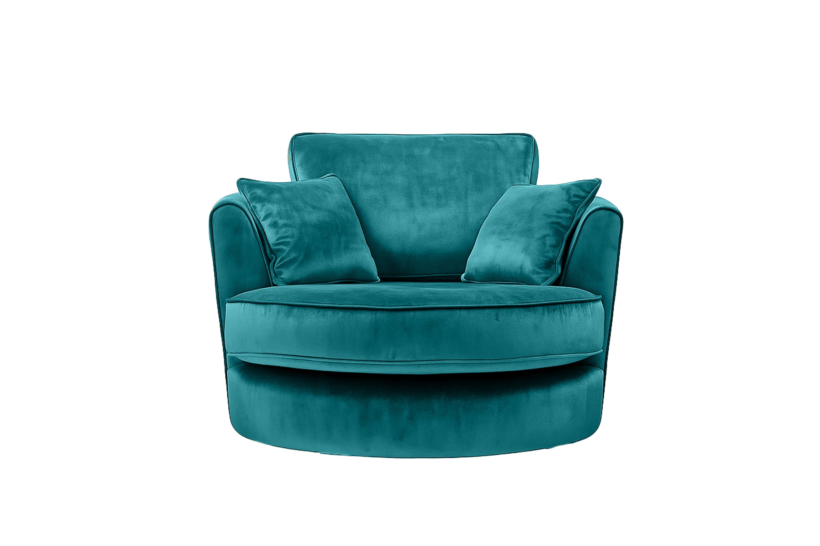 Poppy Swivel Chair Opulence Teal – SofaSofa